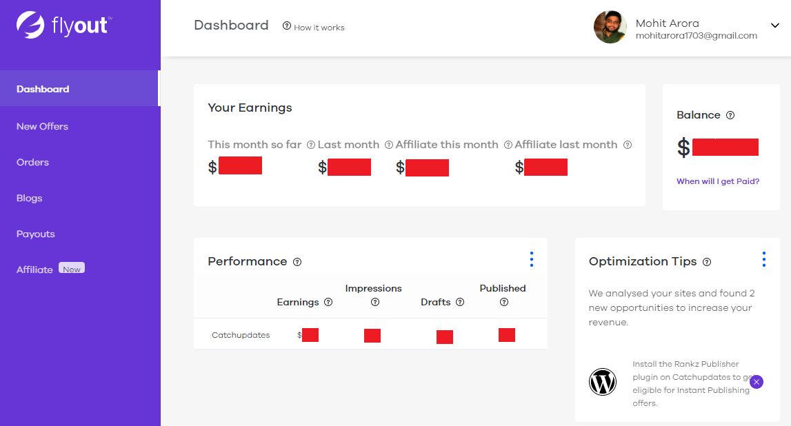 Flyout Review - How To Earn Money From Sponsored Posts?
